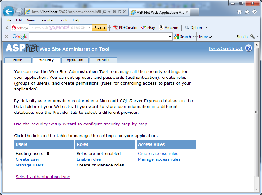 How To Configure Membership Api In Aspnet Tutorial Example April 2025 Howtoaspnet